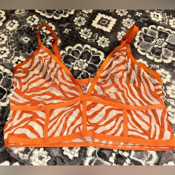 Auden | Intimates & Sleepwear | Audenxl Orange Zebra Pattern ...